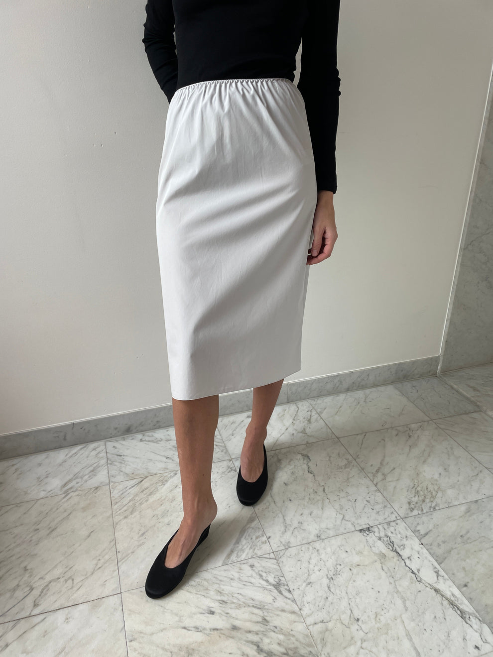 Skirt, Light Grey - Carmen Amsterdam